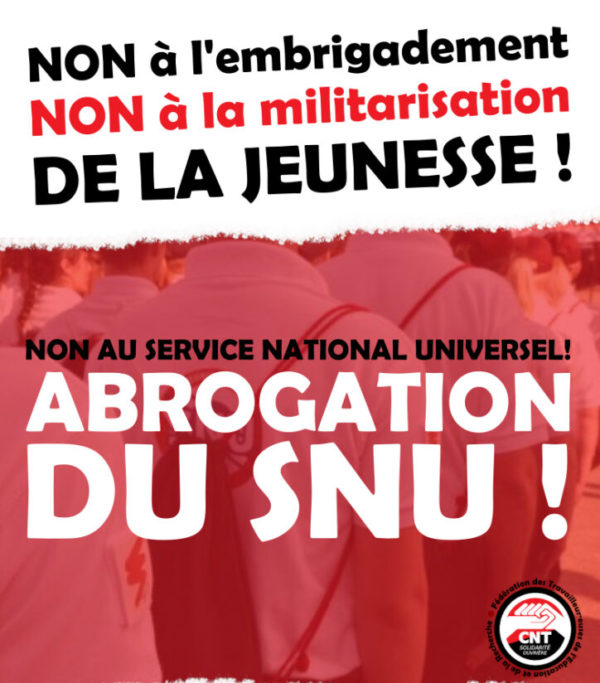 Le Communiqué du collectif Non au SNU
